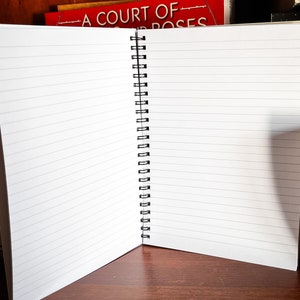 ACOTAR Merch Reading Log Sarah J Maas Velaris Reading Journal Feyre ...