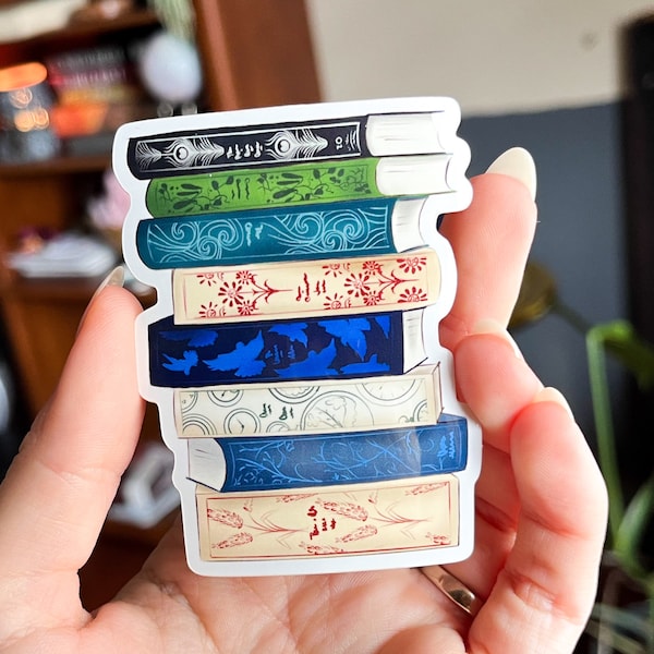 Bookish Stickers - Etsy
