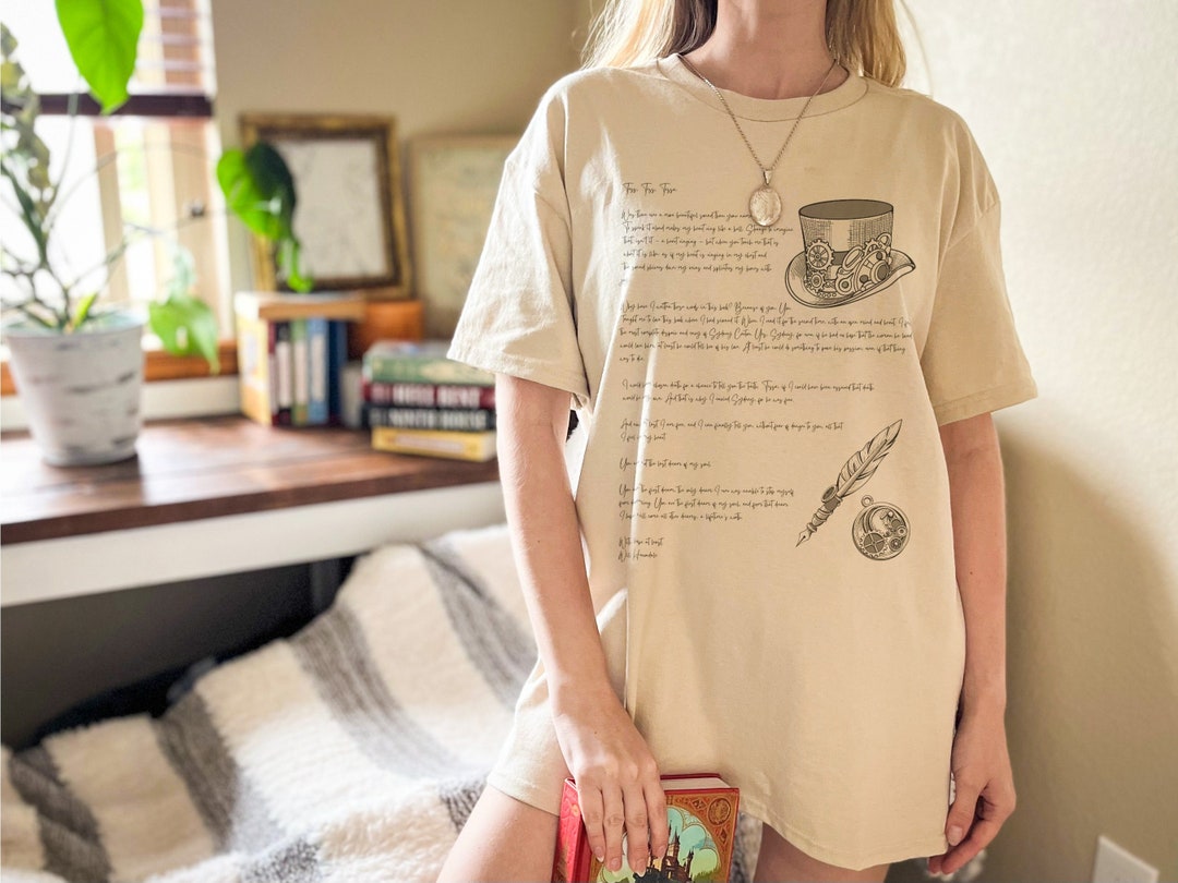 Shadowhunters Academy Shirt Will Herondale Love Letter to Tessa Gray ...