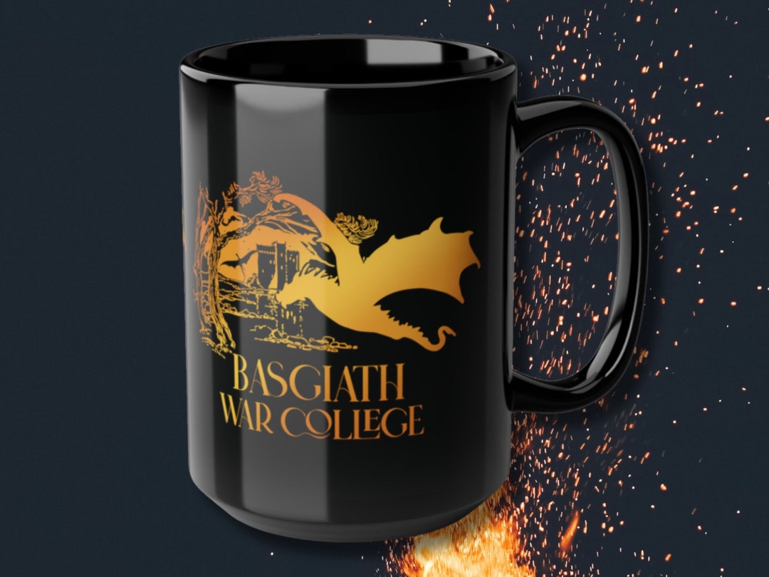 Fourth Wing Mug Iron Flame Coffee Cup Booktok Merch Basgiath War ...