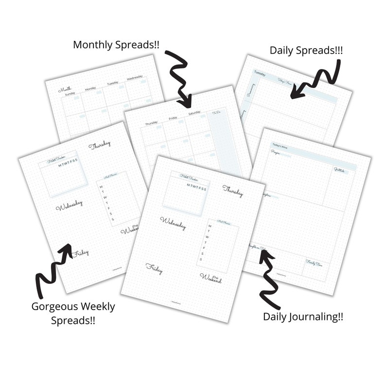 The Happy Sahm Bullet Journal | Stay at Home Mom Planner | Busy Mom ...