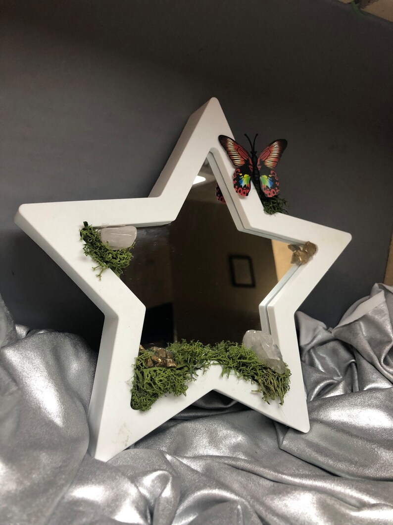 Mossy Woods Star Shaped Fairy Fantasy Mirror - Etsy