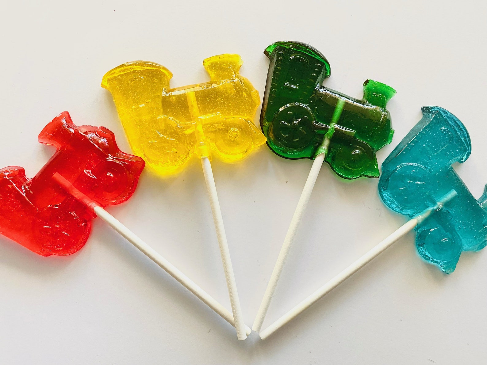 Train Lollipops: Choo-choo Themed Candy - Kids Birthday Party Favors ...