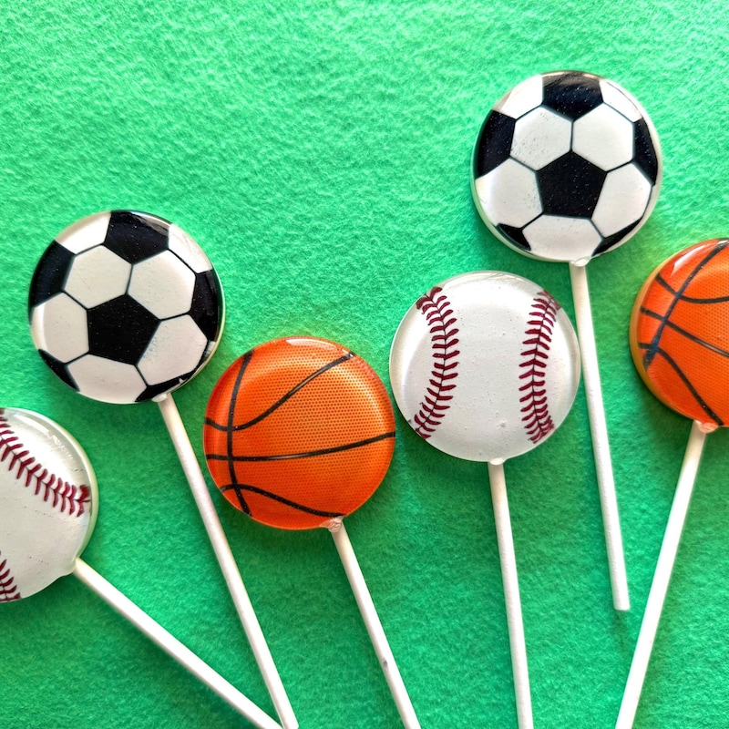 Baseball Lollipop - Etsy