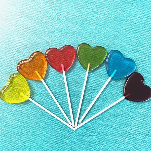 Heart Lollipop - Etsy