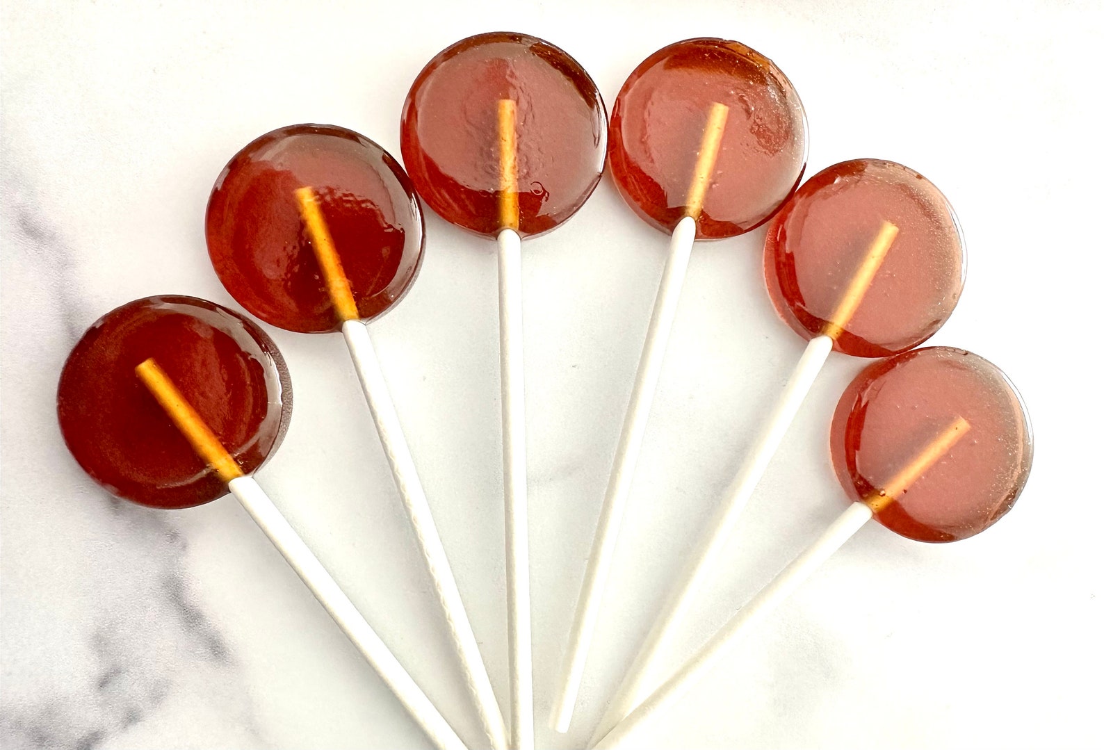 Sweet Black Tea Lollipops: Lemon & Arnold Palmer Flavors - (set of 16 ...