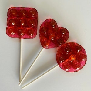 Pop It Lollipops: Fidget Inspired Colorful Birthday Party Favors ...