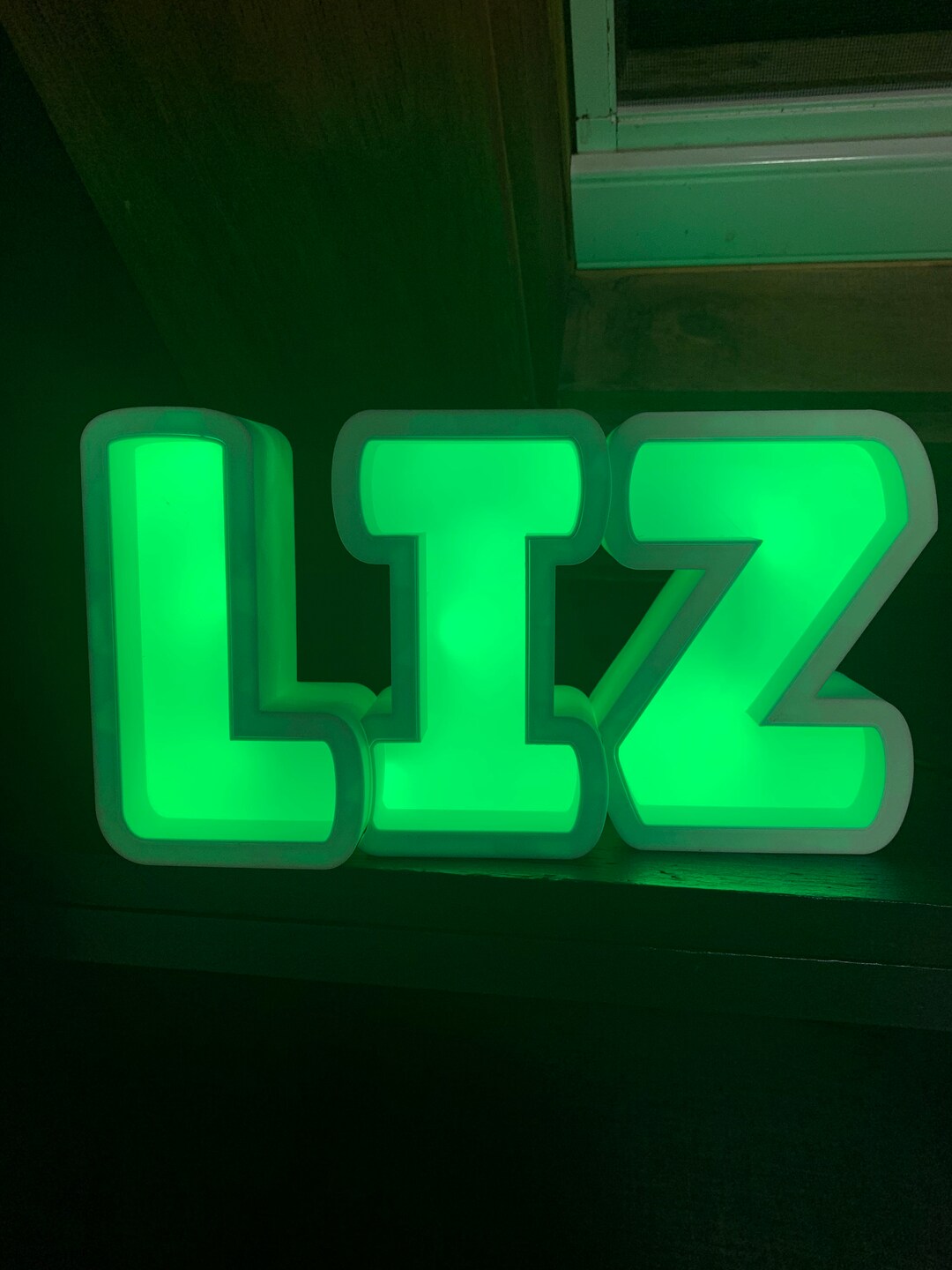 Custom 3D LED Word Sign - Etsy