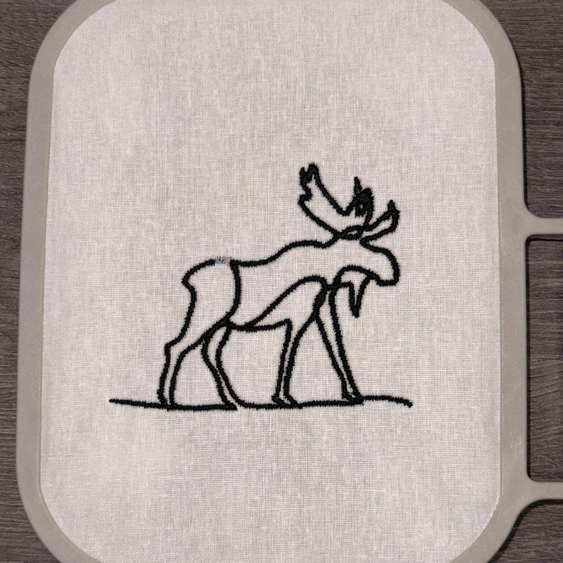 Majestic Moose Embroidery Design – Digital Download - Etsy