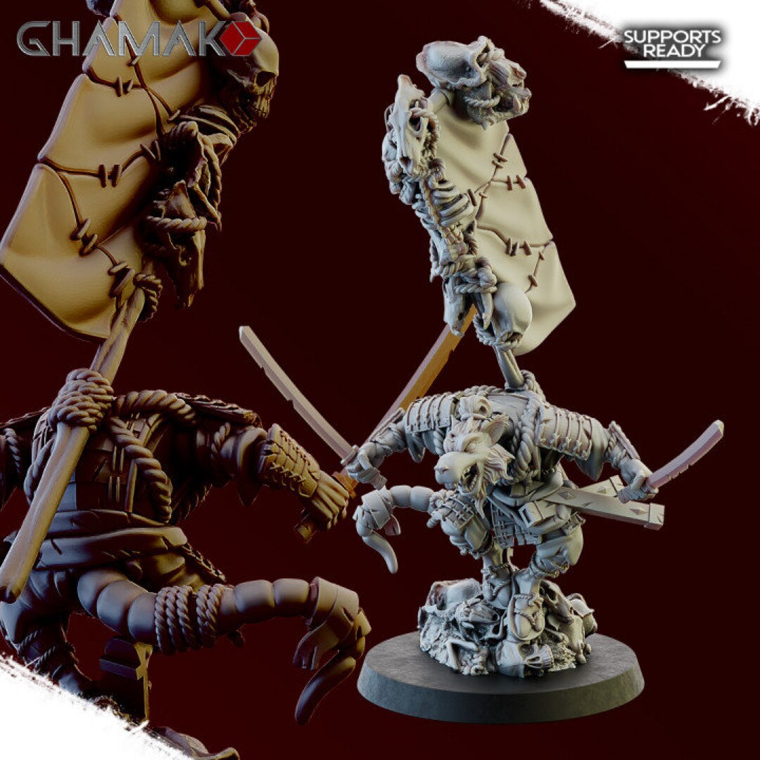 Fantasy Miniature Hattori Ratzo Nezumi - Etsy