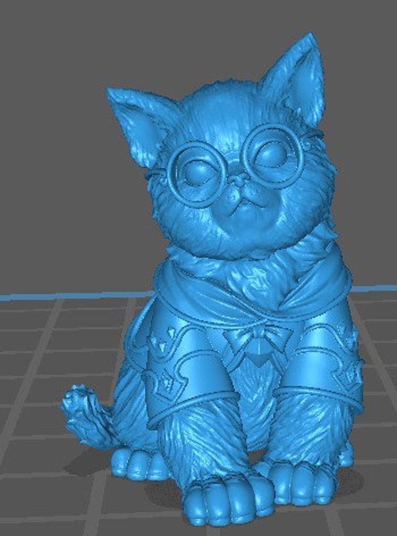 Fantasy Miniature Gaton Arcane Cat - Etsy