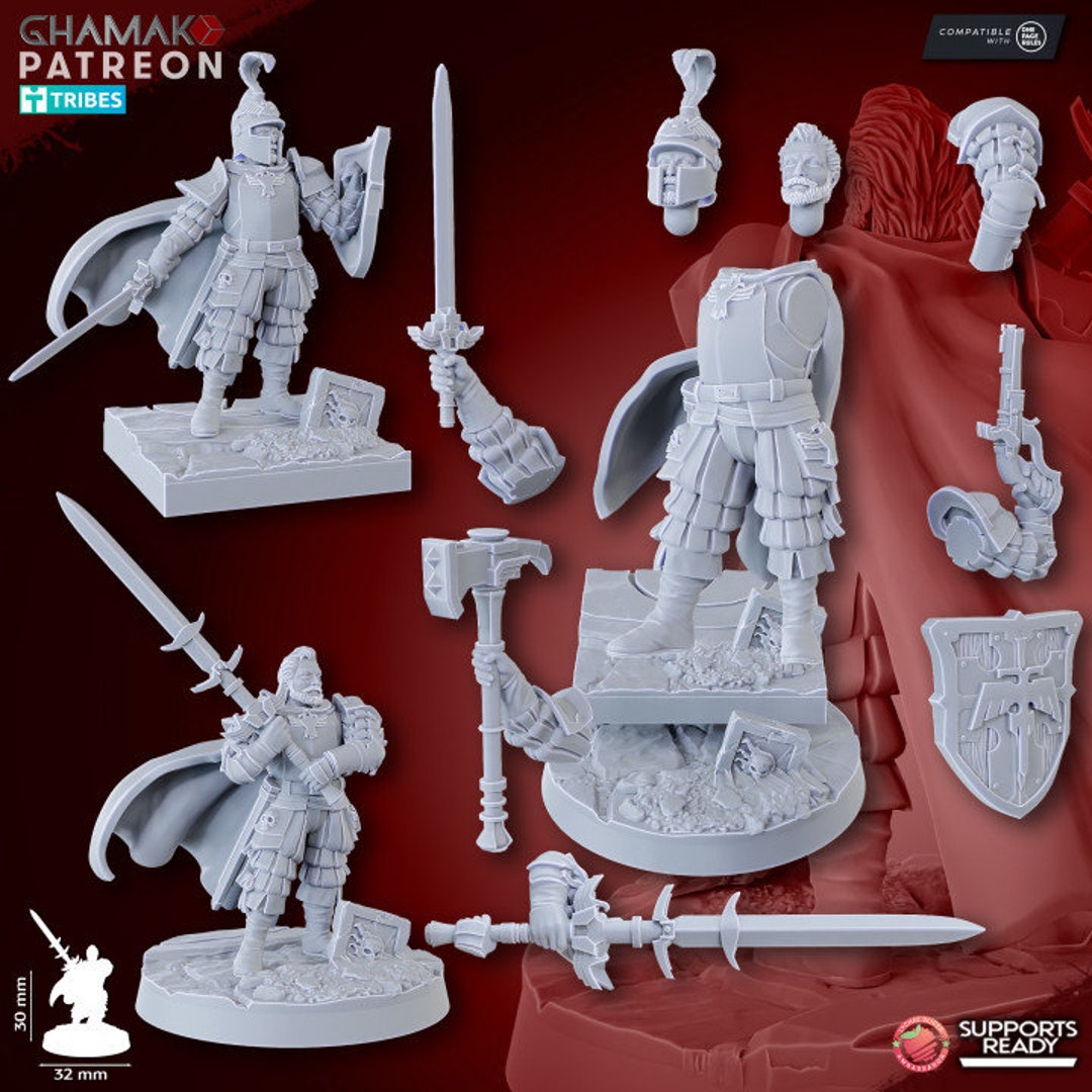 Fantasy Miniature Duke on Foot - Etsy