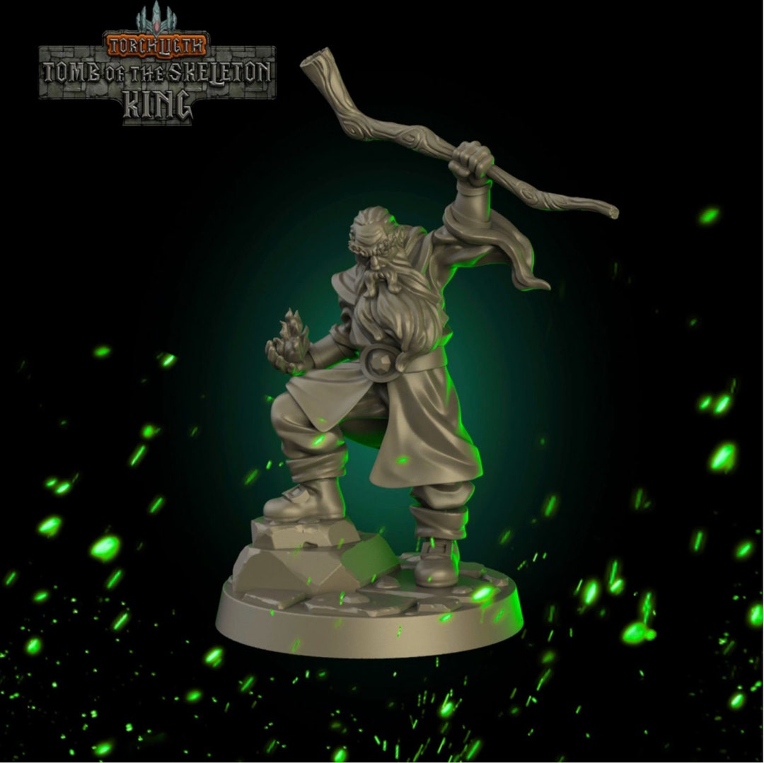 Fantasy Miniature Wizard - Etsy