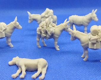 Dnd Miniature Mule - Etsy