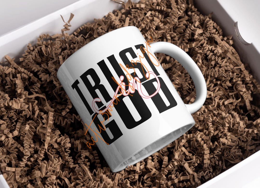 Trust in God - Christian SVG & PNG Digital Download - Etsy