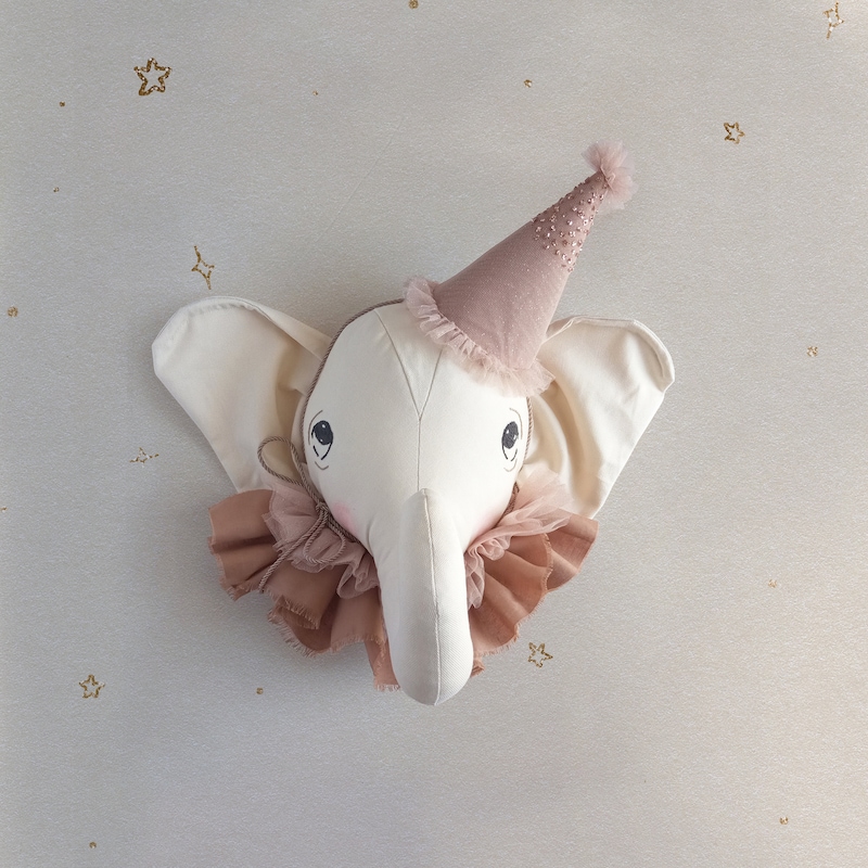 Stuffed Animal Head - Etsy