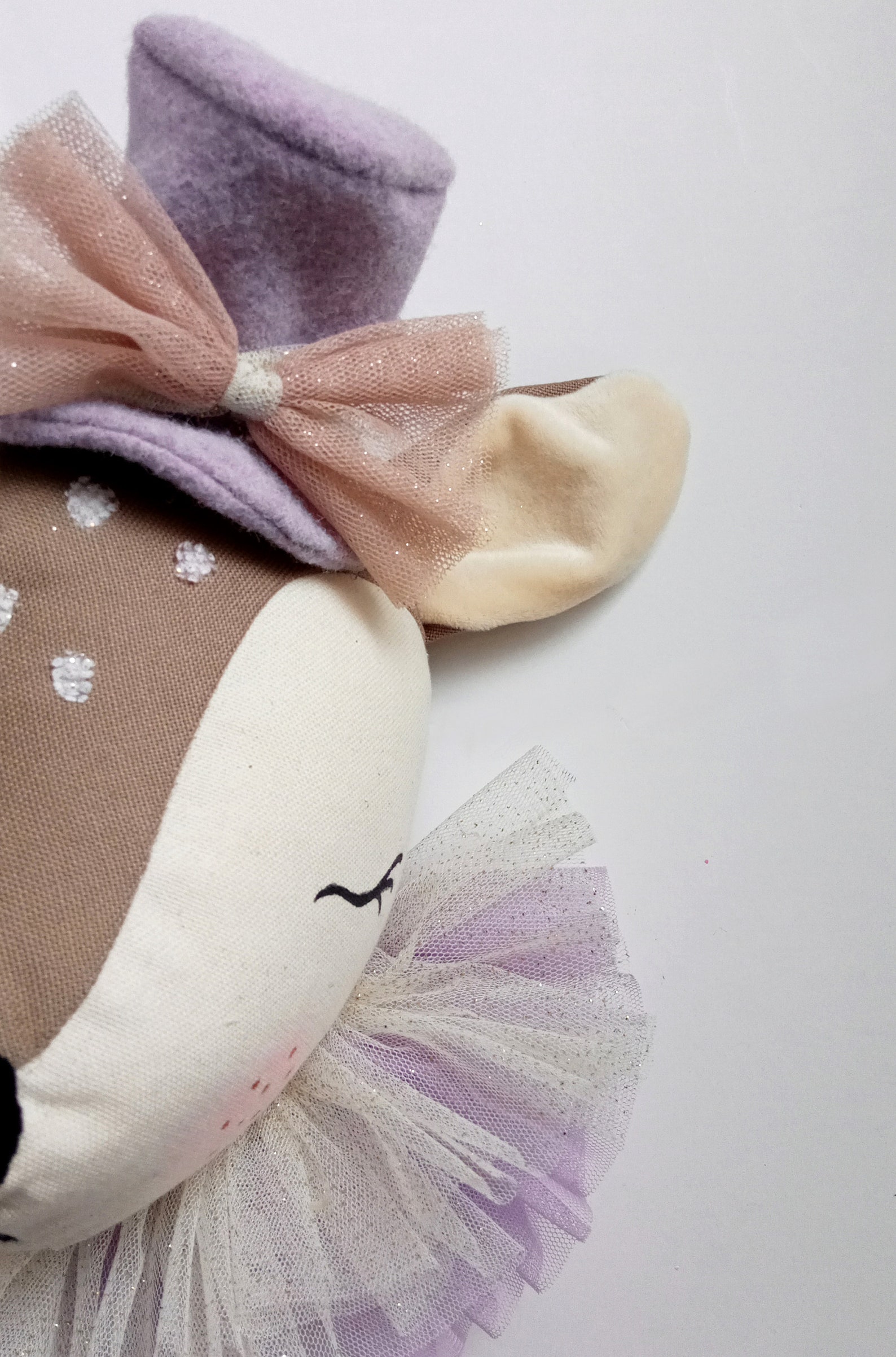 Stuffed Fawn Head Wall Mount: Kids Room Animal Decor - Etsy