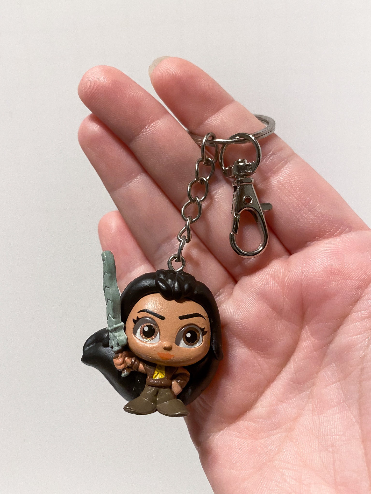 Doorables Raya and the Last Dragon Keychain - Etsy