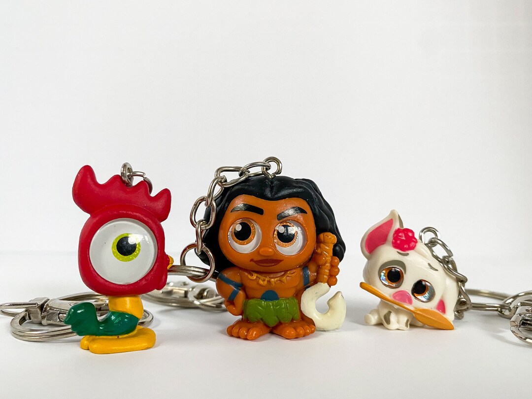 Doorables Moana Keychain - Etsy