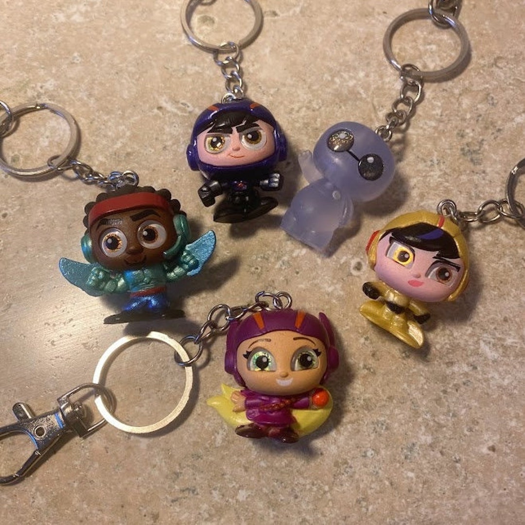 Doorables Big Hero 6 Keychain - Etsy