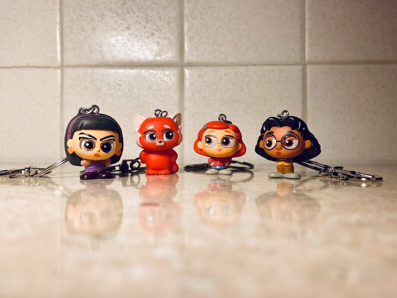 Doorables Turning Red Keychain - Etsy