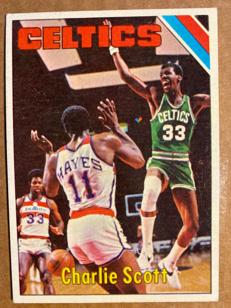 1975 Topps Chewing Gum Celtics Charlie Scott - Etsy