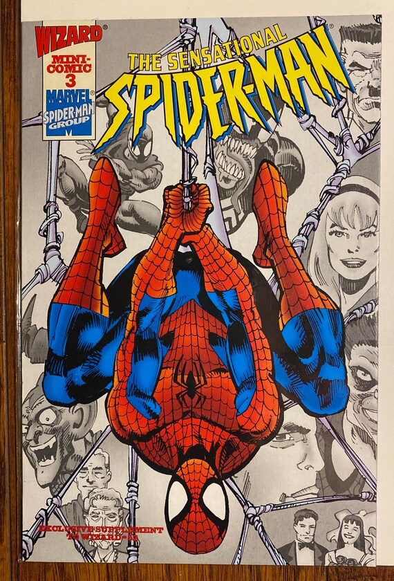 Wizard Mini-comic 3 Marvel Spider-man Group the Sensational - Etsy