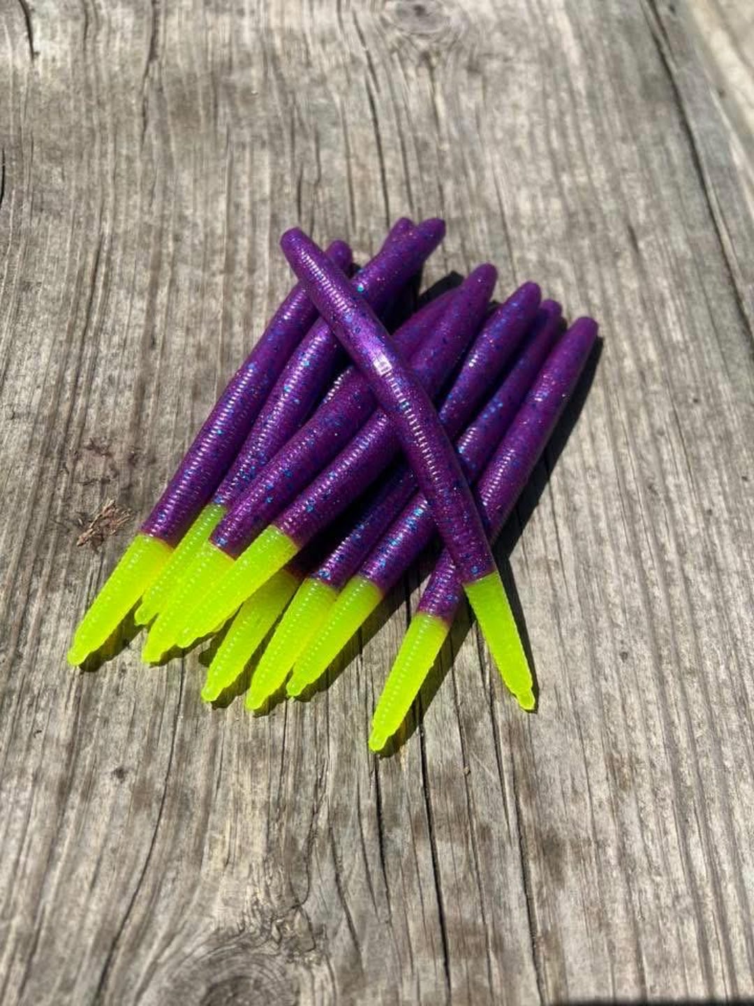 Custom Bass Plastics - Tailed Senkos - Etsy