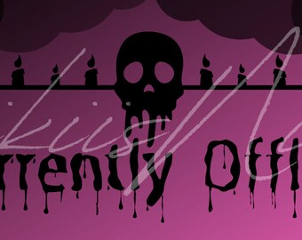 Spooky Twitch Banner - Etsy