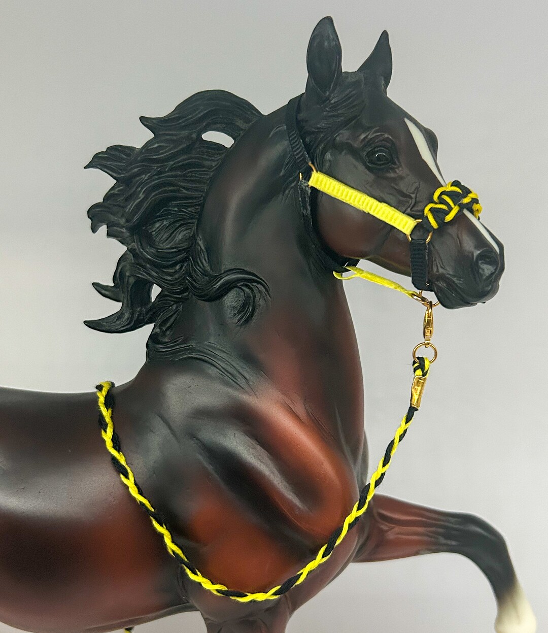 Model Horse Halter Set With Rope Noseband busy Bee Traditional 1:9 ...