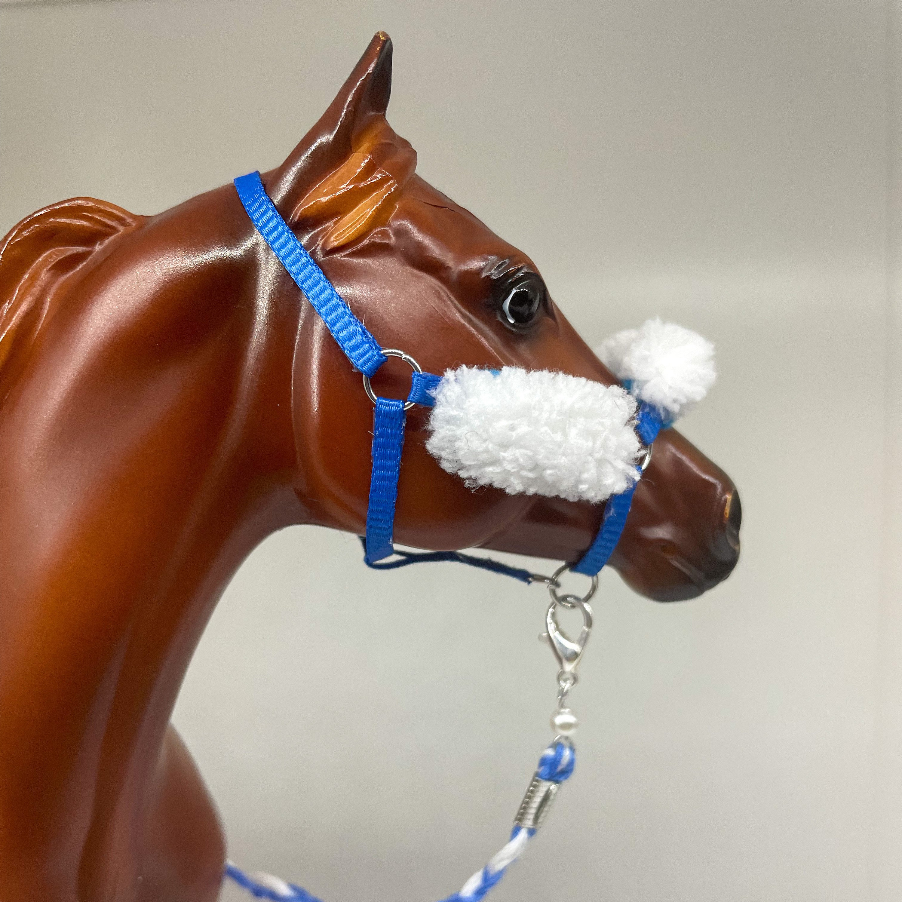 Breyer Horse Fluffy Fleece Halter Set Fully Customizable - Etsy
