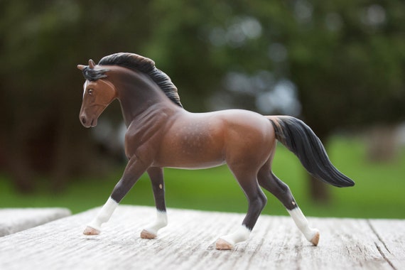 Breyer Custom Stablemate Cantering Warmblood Bay | Etsy Breyer Custom Stablemate Cantering Warmblood Bay | Etsy