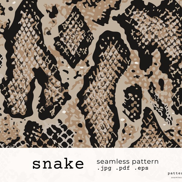 Snake Skin Fabric - Etsy