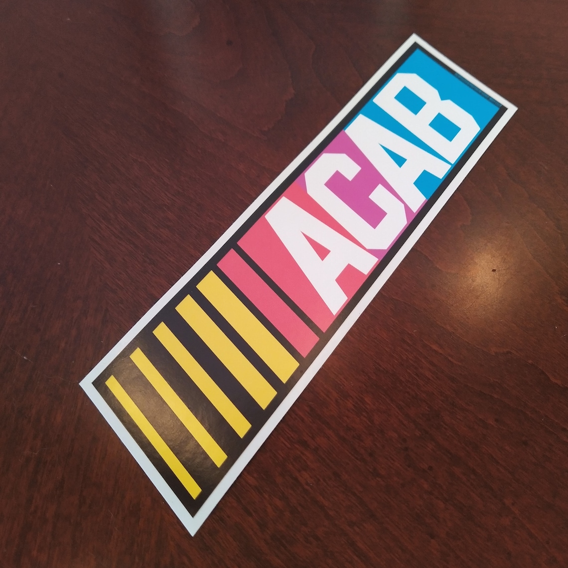 ACAB Bumper Sticker/window Decal/vinyl Sticker - Etsy