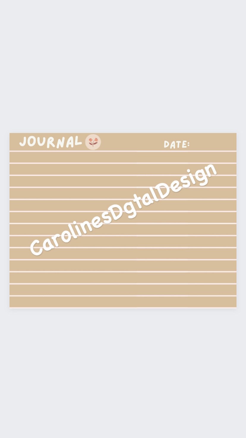 Cute Weekly Planner and Journal - Etsy