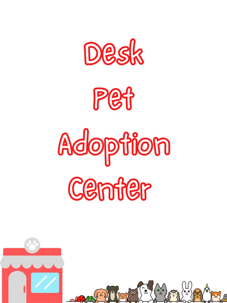 Desk Pet Starter Kit - Etsy