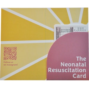 Neonatal Resuscitation Card - NRP - RN - Nicu Nurse - NNP - Quick Badge ...