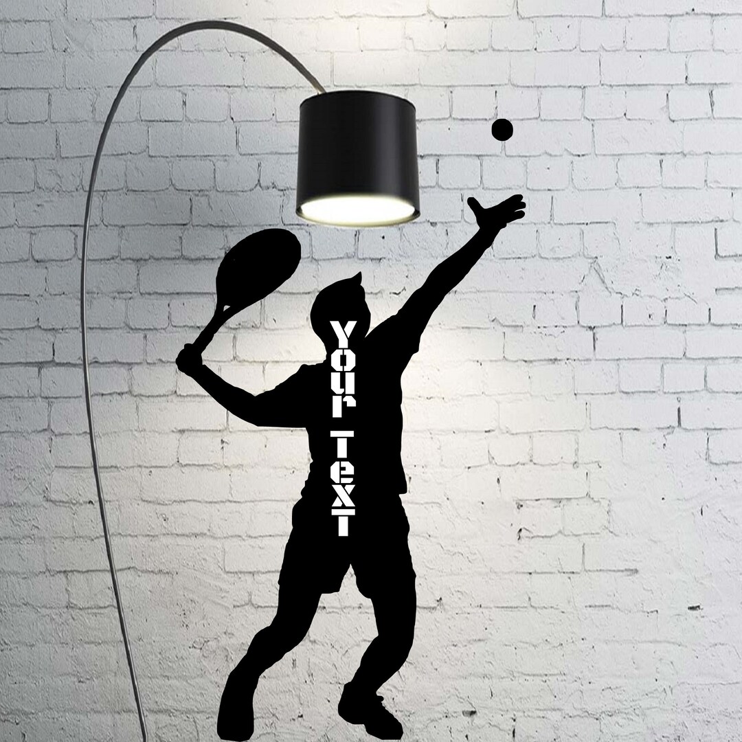 Custom Tennis Monogram, Personalized Tennis Metal Sign, Tennis Court ...