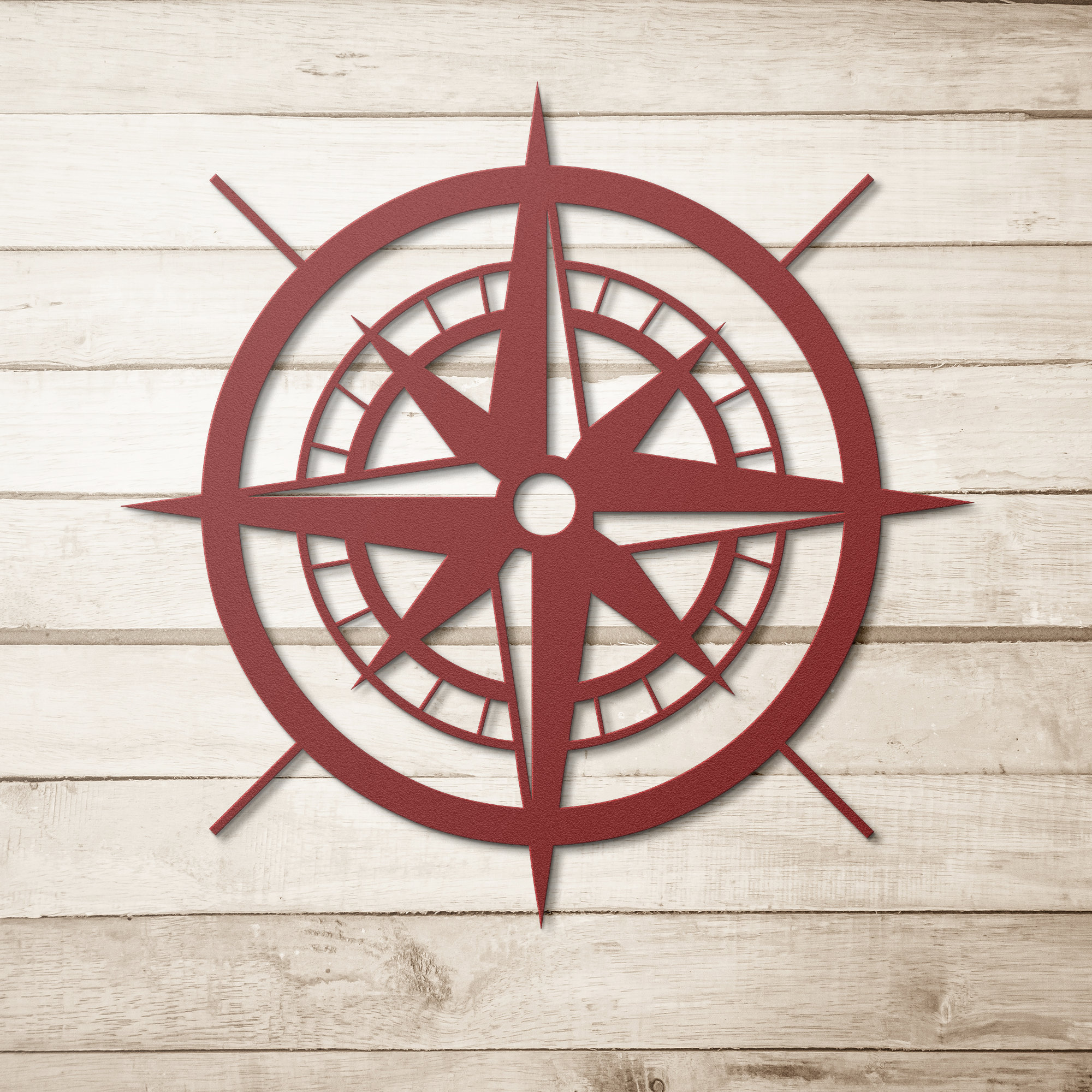 COMPASS Metal Art Nautical Compass Metal Wall Art Large - Etsy