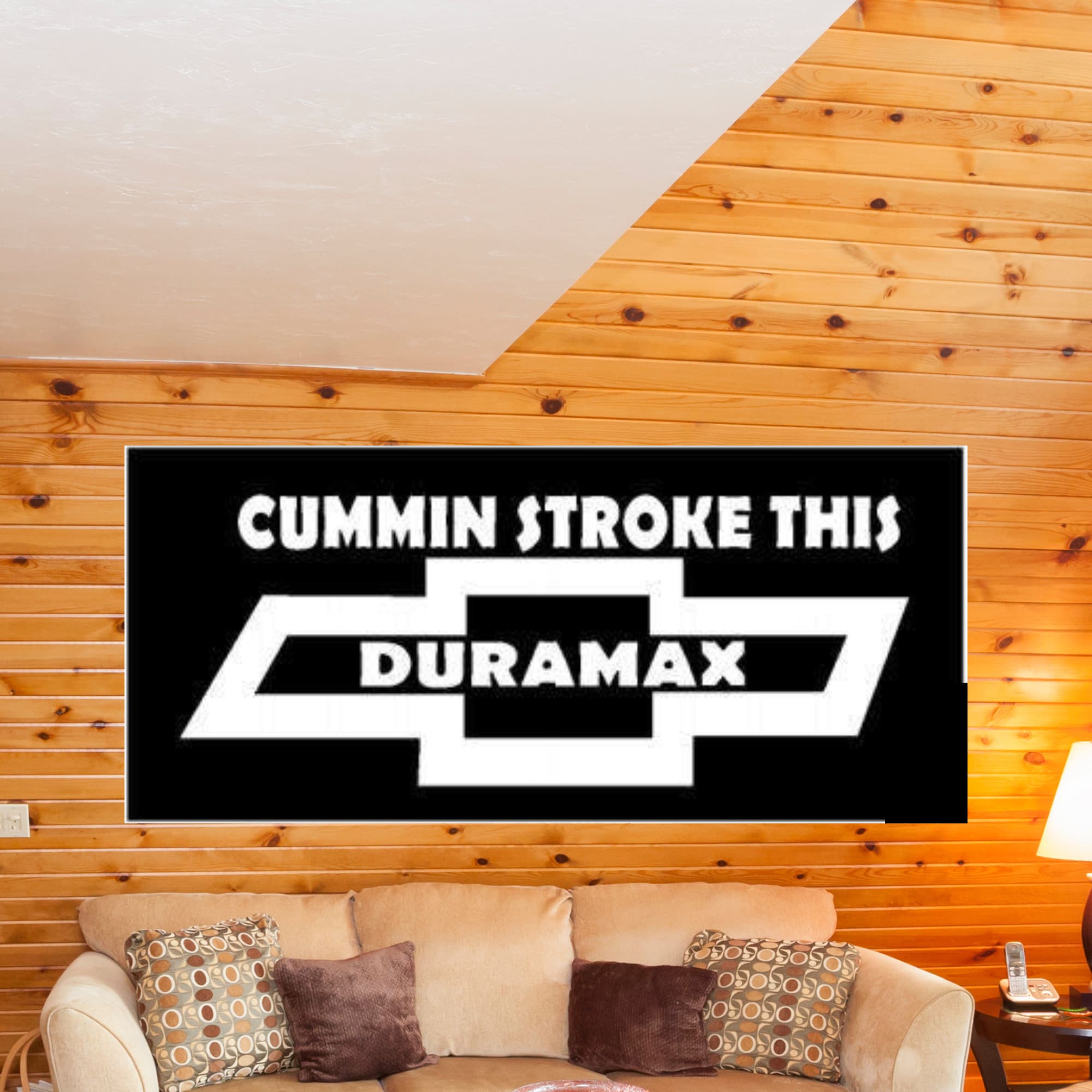 Duramax Logo Wall Art, Chevy Duramax Monogram, Duramax Wall Decor ...