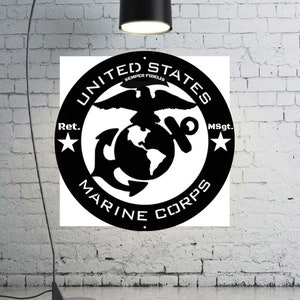 US Military Metal Art Logos, Custom Armory Sign, Army Logo Metal Sign ...