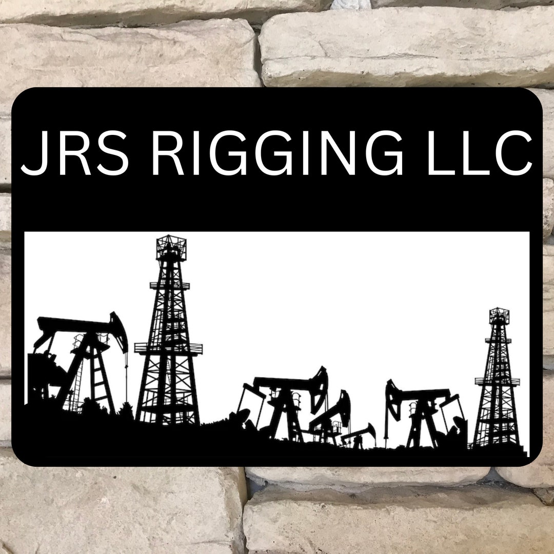 Land Rig Metal Art,personalized Metal Name Sign, Custom Oil Field Sign ...