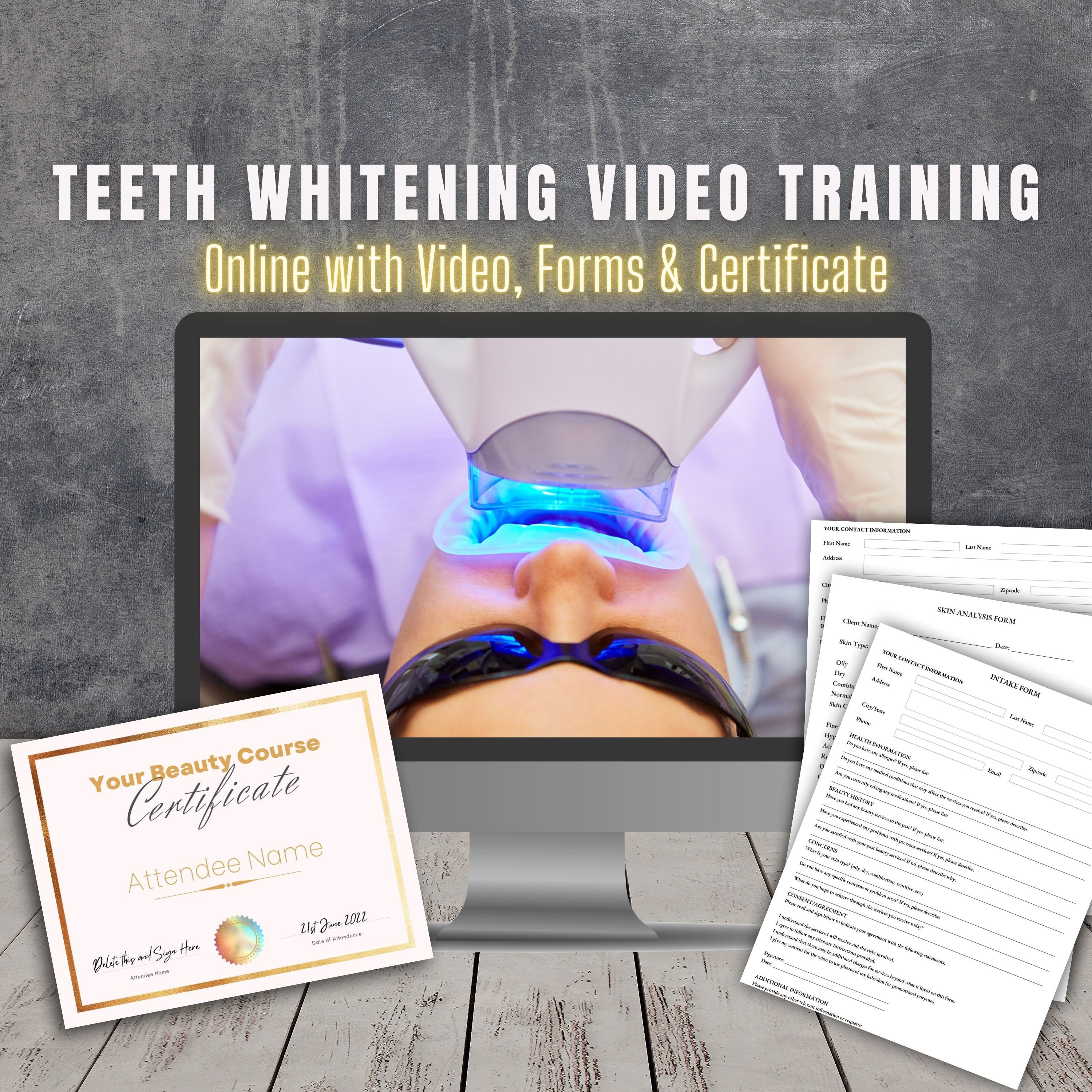 Accredited Teeth Whitening Online Masterclass Training Course Video ...