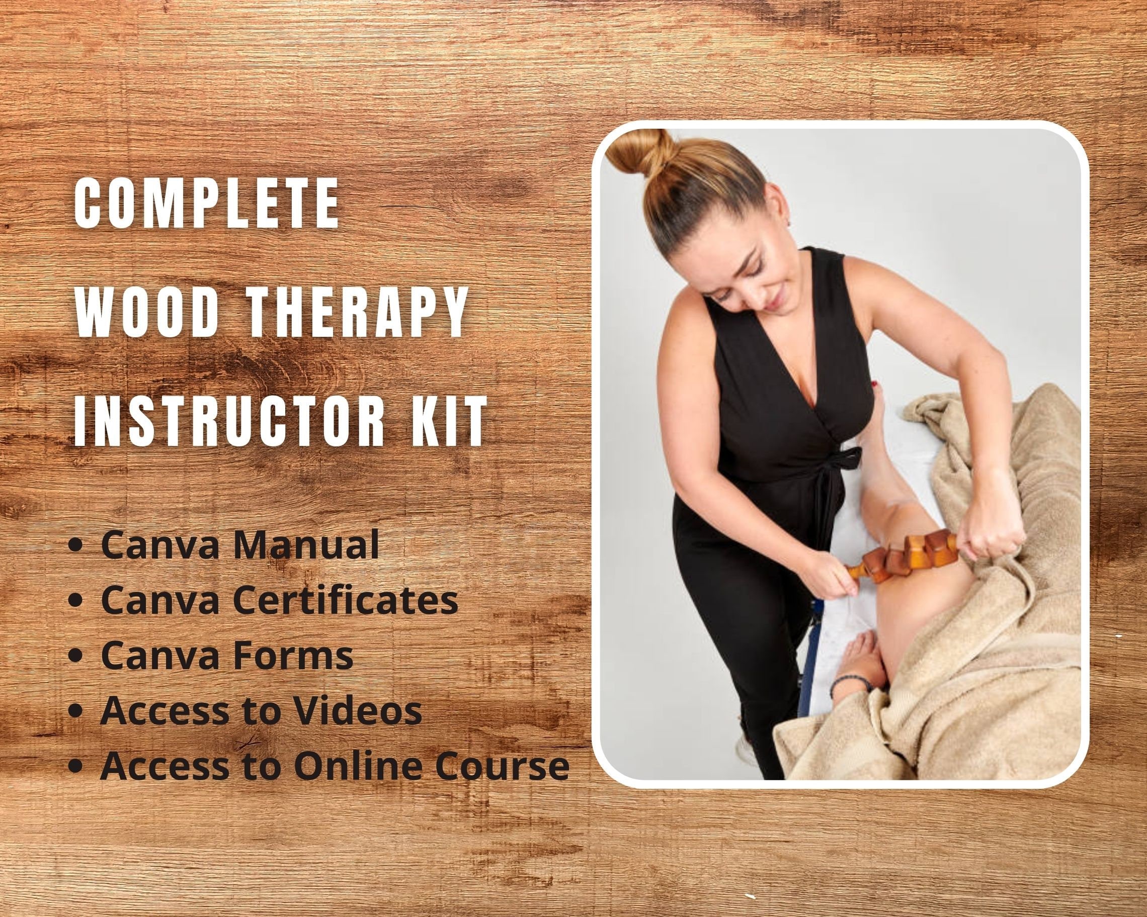 Wood Therapy Masterclass Maderoterapia Training Manual Lymphatic System ...