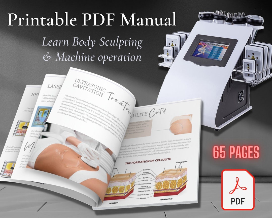 Body Contouring PDF Course Training Manual Sculpting User Guide RF ...