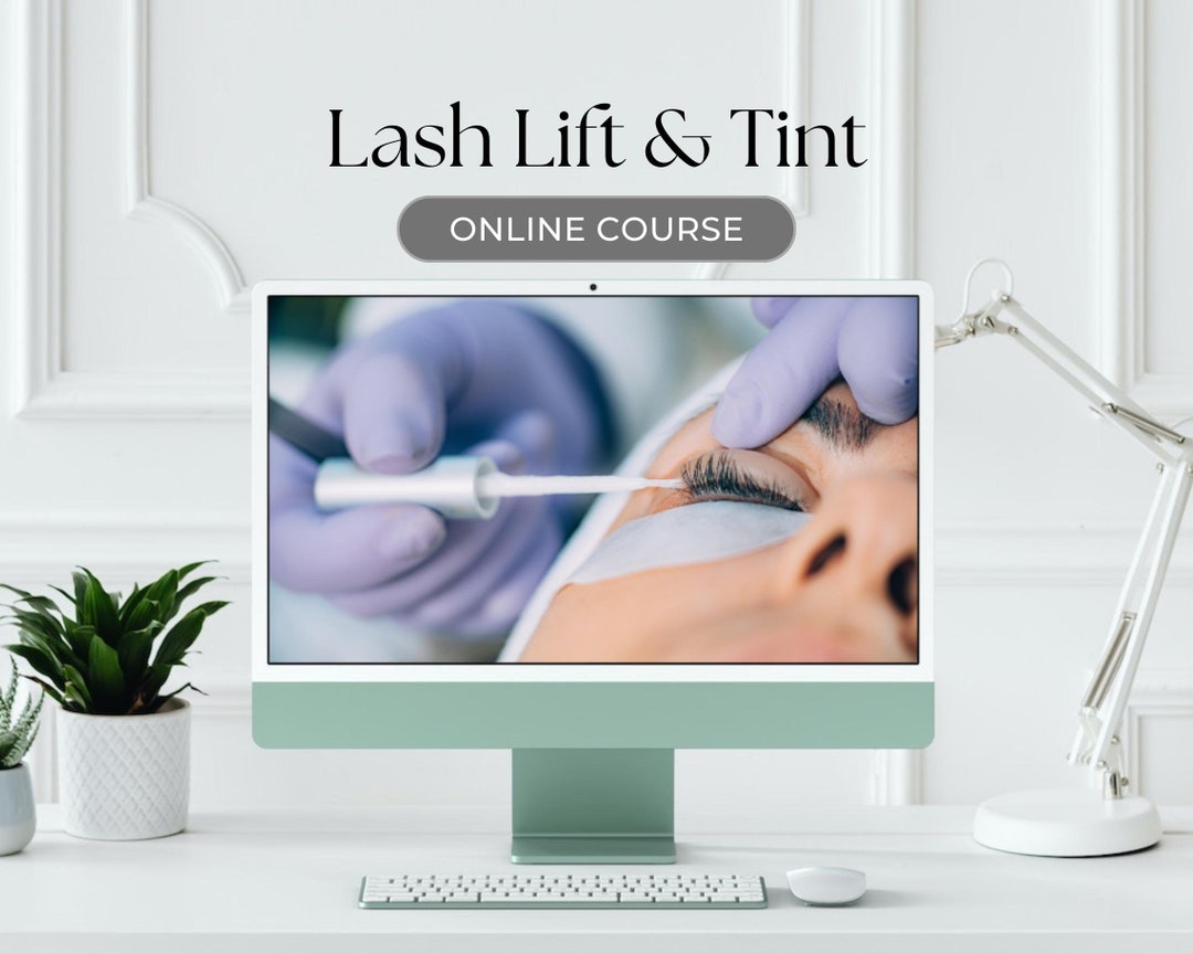 Lash Lift and Tint Online Masterclass Video Training Course User Guide ...