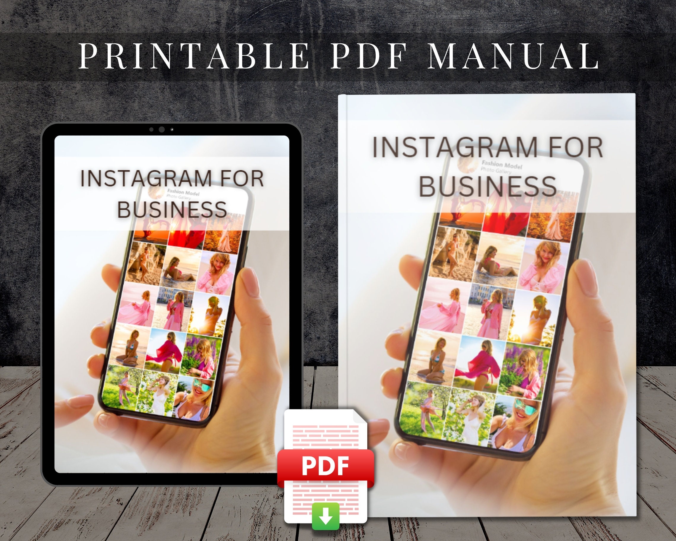 Instagram Business Beginner Printable PDF Course Training Instagram ...