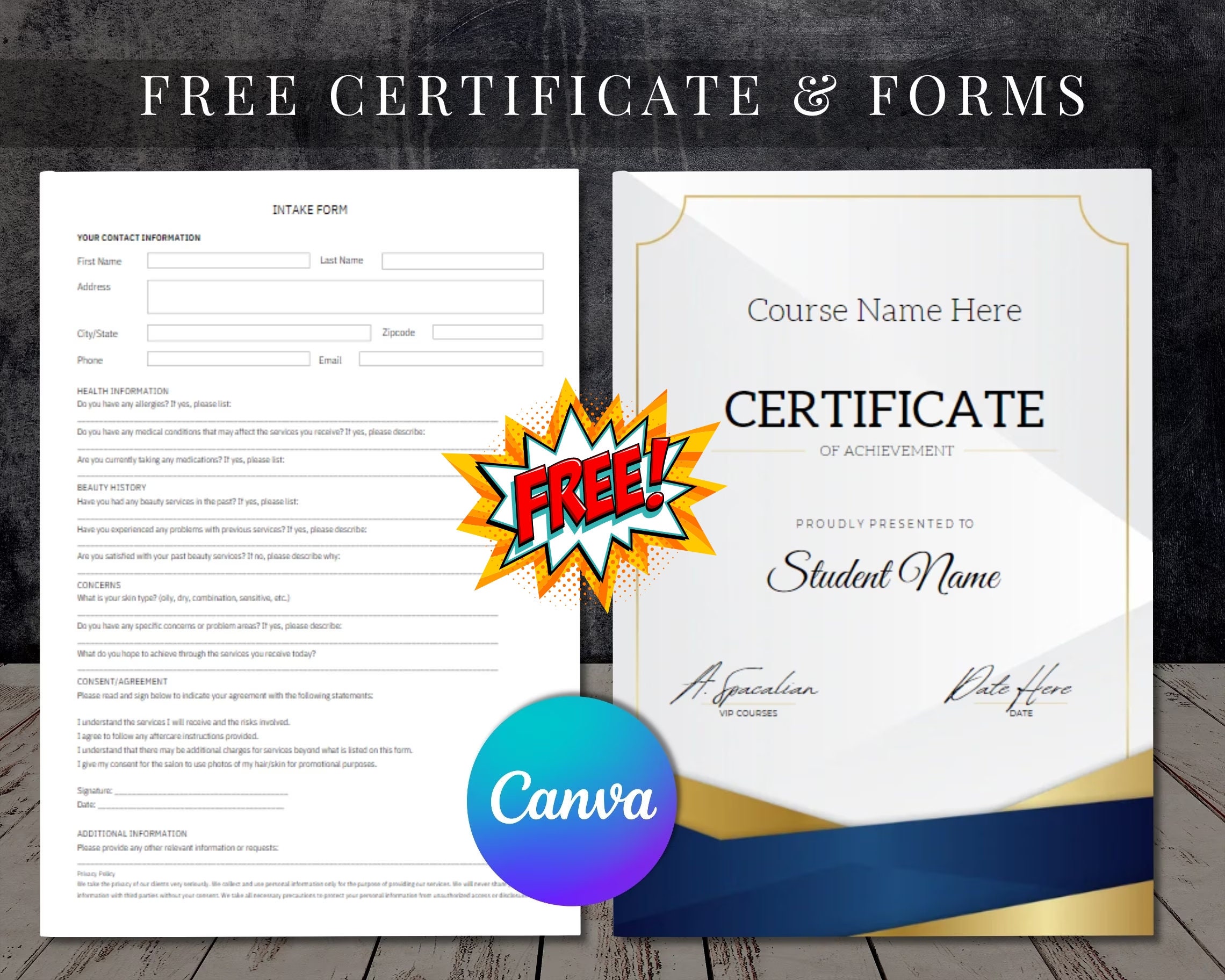 Dermaplaning Printable PDF Course Training Manual User Guide Class ...