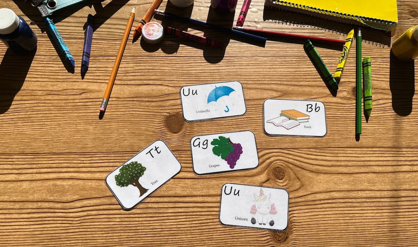 Alphabet Flash Cards Printable, ABC Flashcards, Homeschool Flash Cards ...