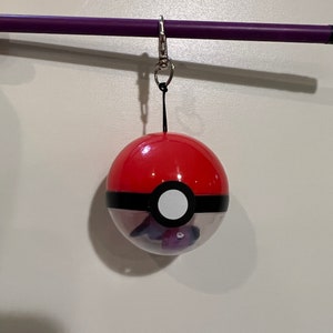 Pokeball Party Favor Keychain - Etsy